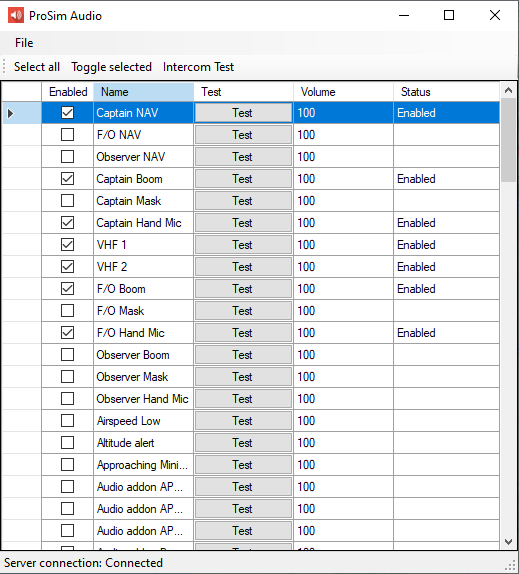 Prosim Intercom | Build a Boeing